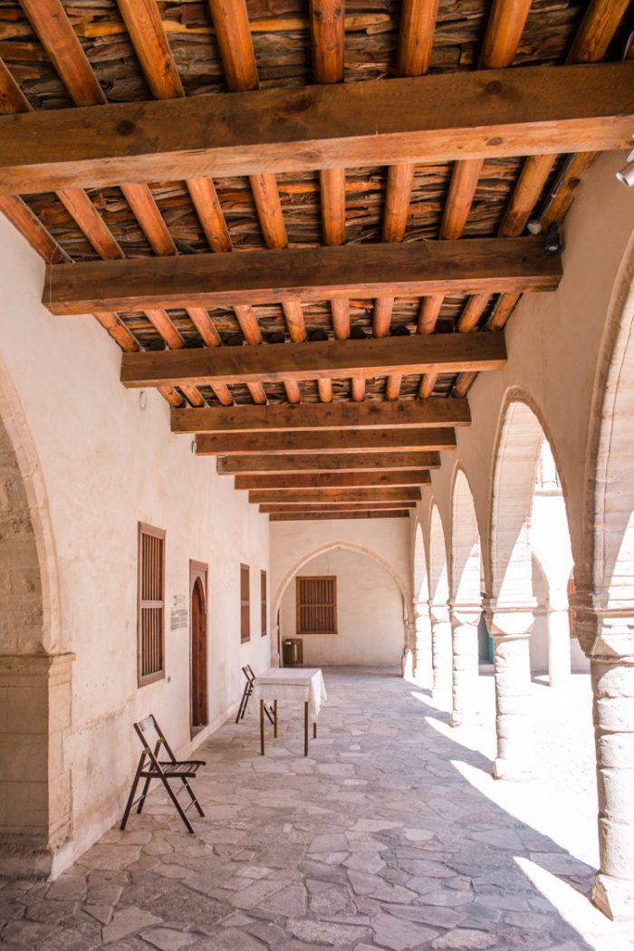 Monastery of Holly Cross in Omodos, Cyprus